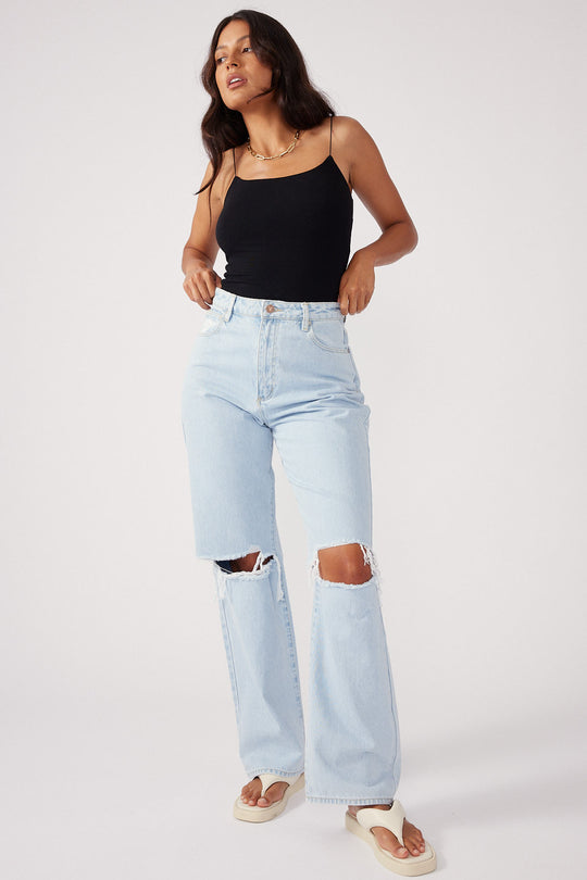 Abrand A Carrie Jean Bleached Stone Rip – Perfect Stranger