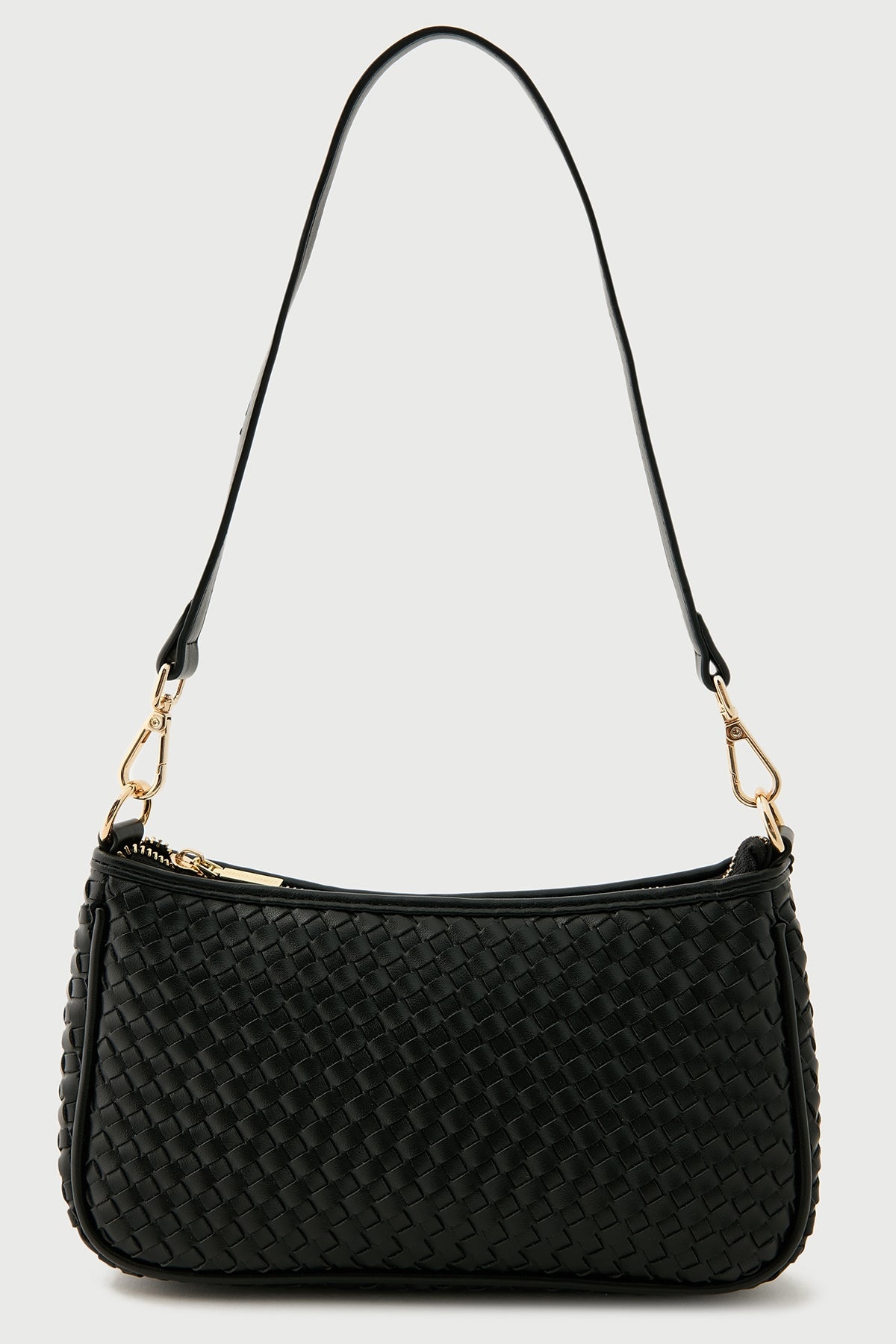 Perfect Stranger Monaco Woven Bag Black