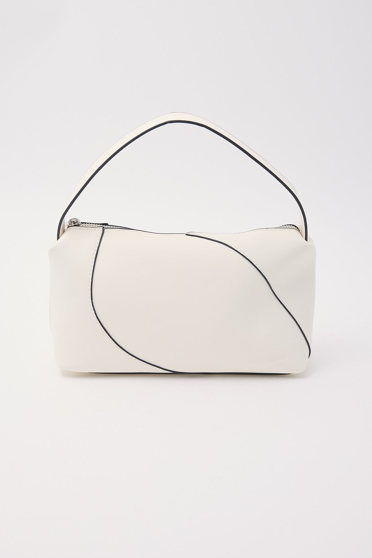 Perfect Stranger Tracing Muse Hand Bag White