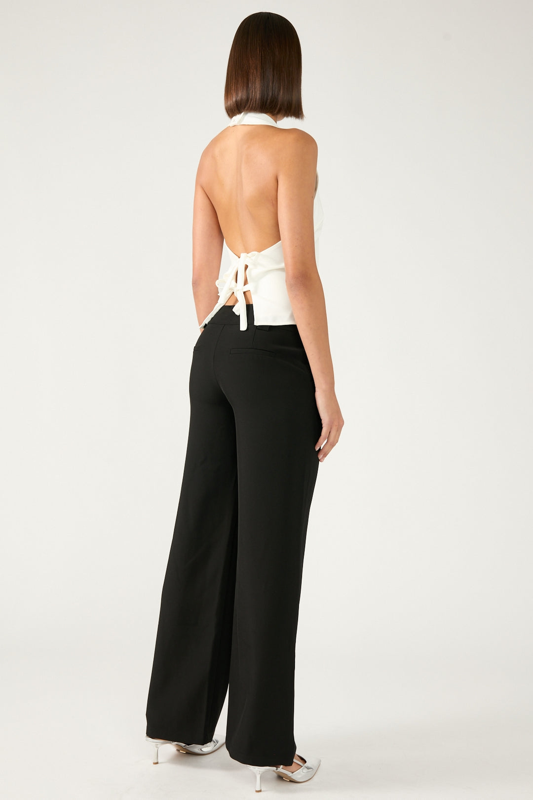 Perfect Stranger Cocona Low Rise Tailored Pant Black